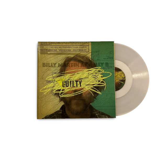 Billy Martin - 'Guilty' Clear Vinyl Record - grown&sewn